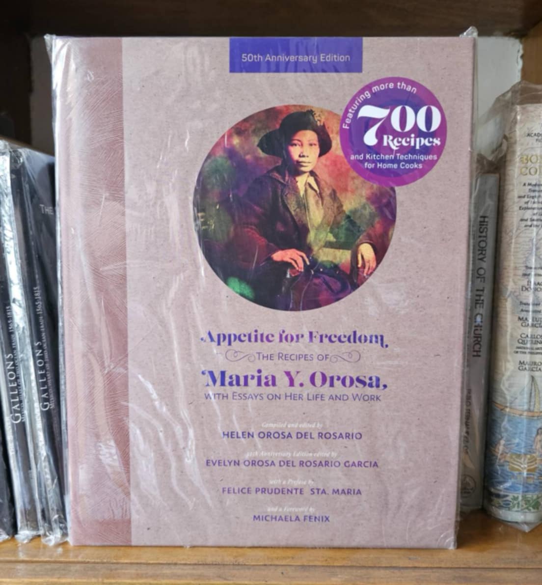 APPETITE FOR FREEDOM THE RECIPES OF MARIA Y. OROSA HARDBOUND (OUT OF P ...